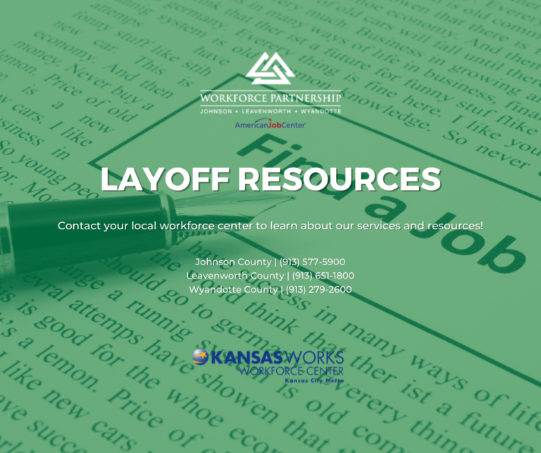 Layoff Resources - Workforce Partnership